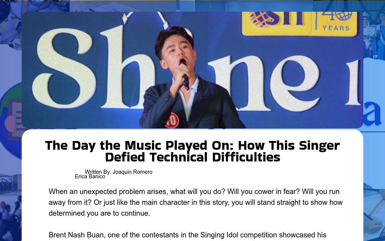 The Day the Music Played On: How This Singer Defied Technical Difficulties